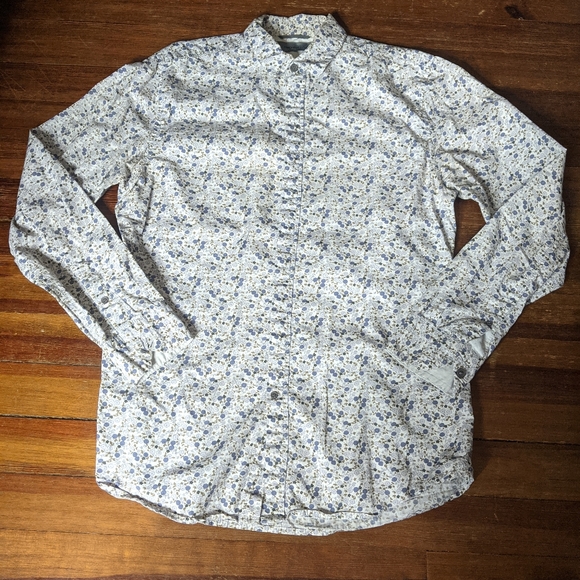Cedarwood State | Shirts | Cedarwood State White Floral Shirt | Poshmark